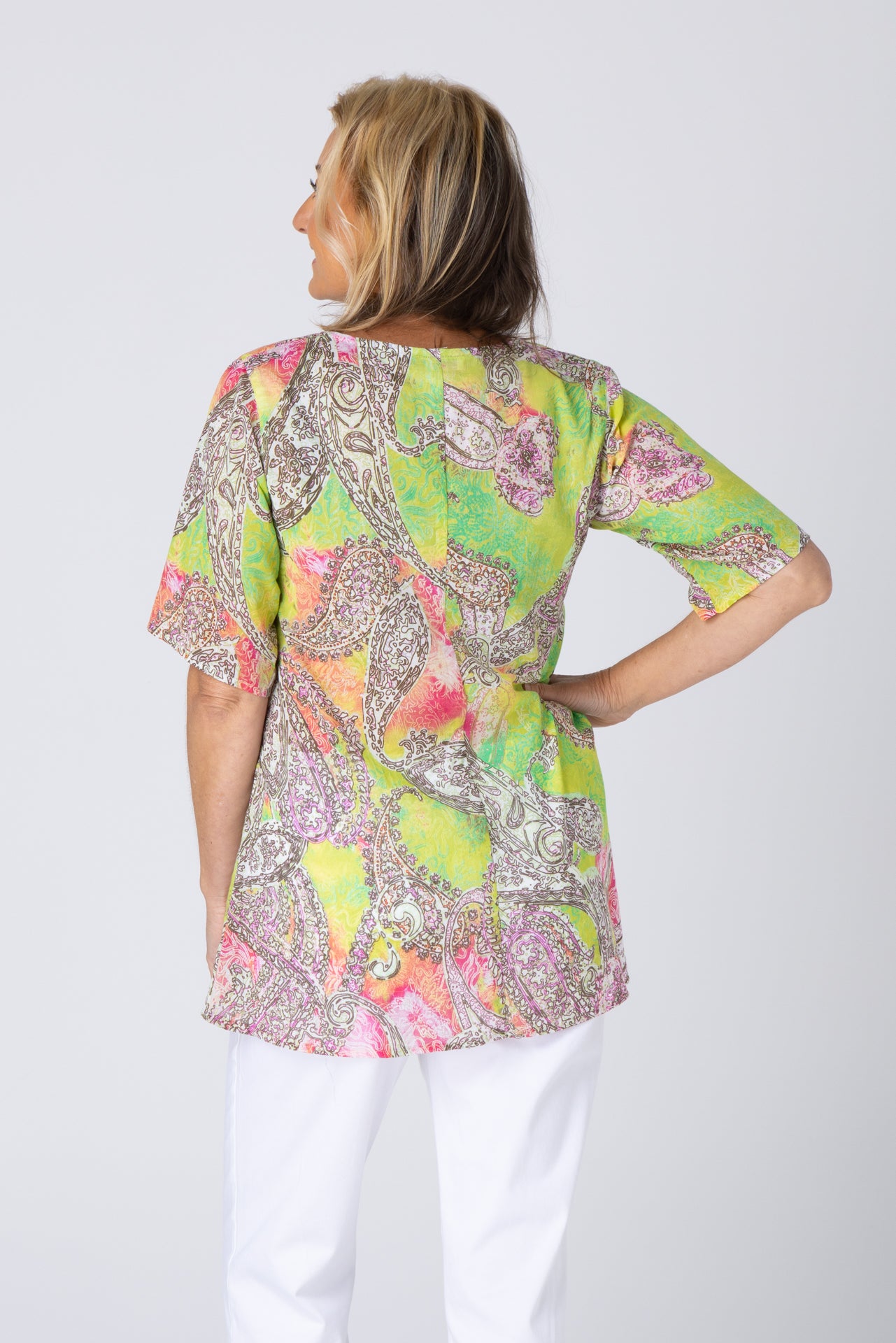 Fiji Short Sleeve Cotton Swing Shirt – ilovemylife